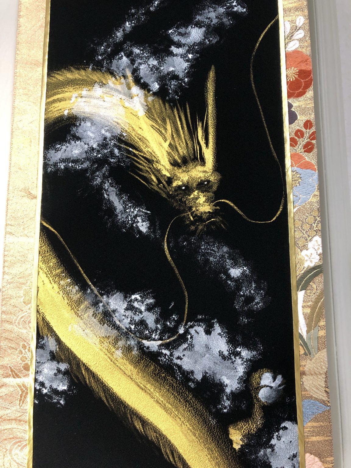 I dedicated my Ryu Kakejiku to Niigata Hakusan shrine, Oryu shrine ...